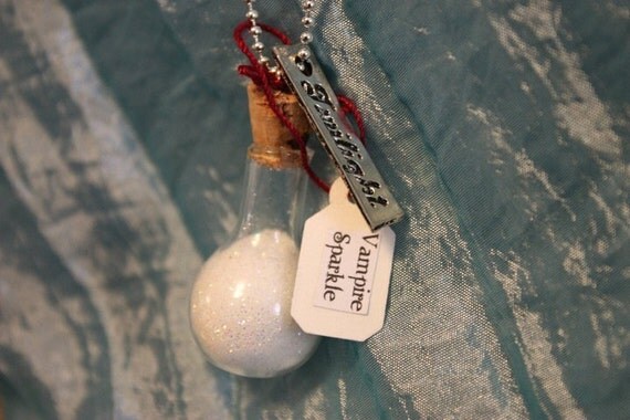 Items Similar To Twilight Vampire Sparkle Necklace On Etsy
