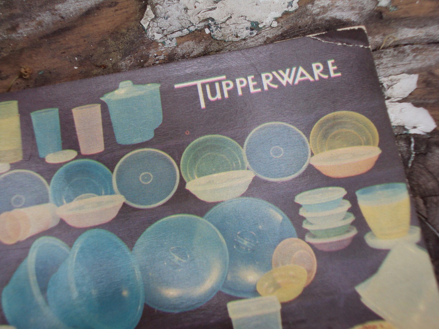 Vintage Tupperware Party Invitation Post Card VINTAGE