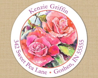 Buzzy Bee Custom Personalized Address Labels by PoshGirlBoutique