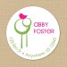 Buzzy Bee Custom Personalized Address Labels by PoshGirlBoutique