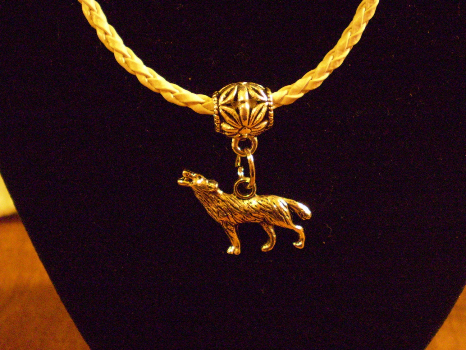 Lone Wolf Necklace by jjdesigns783 on Etsy