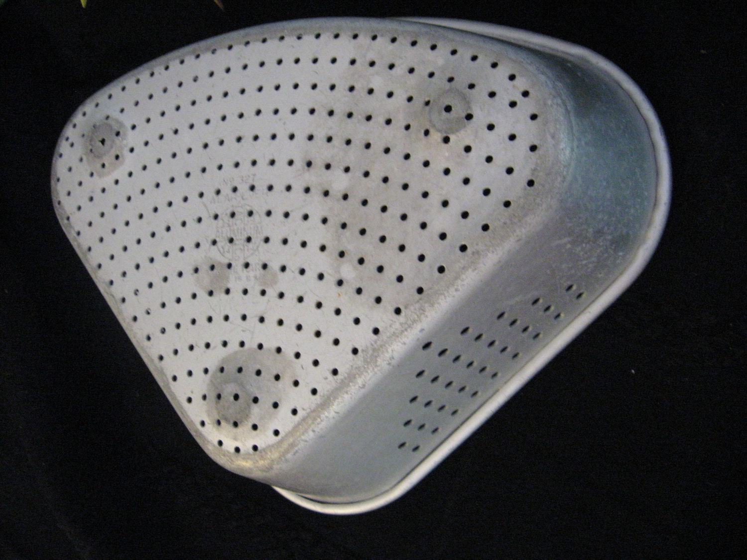 Vintage Aluminum Kitchen Sink Corner Drainer Strainer Kitchen