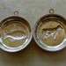 Vintage Solid Copper Molds with Cow and Fish for Wall Hanging