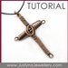 Cross Tutorial Wire Cross Pattern Wire Wrapping Pendant
