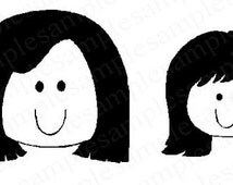 Popular items for stick figure faces on Etsy