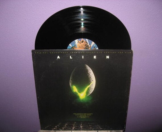 Rare Vinyl Record Alien Original Soundtrack LP by JustCoolRecords