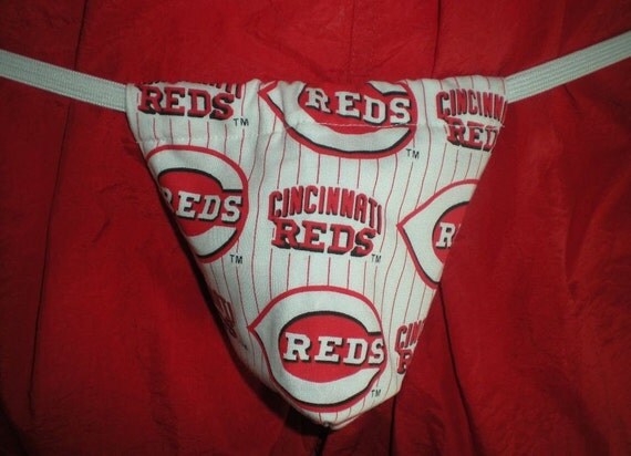 Items similar to Mens CINCINNATI REDS G-String Thong Baseball Male Lingerie on Etsy