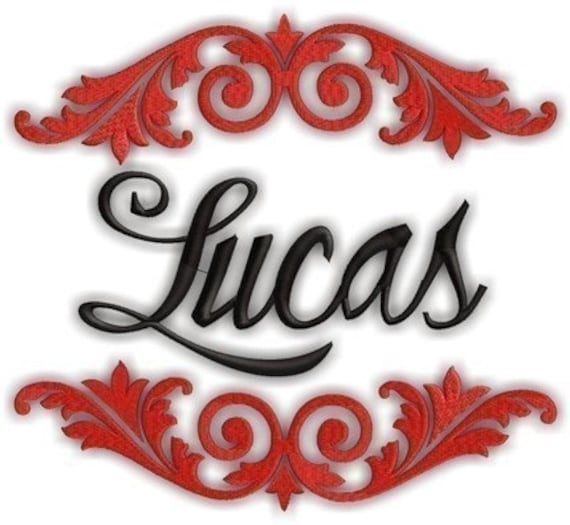 Lucas Font Frame Instant Email Delivery Download Machine