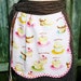 Items similar to Ladybug Charm, Apron Pattern, includes pattern for ...