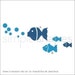 Fish Family Children's Vinyl Wall Sticker