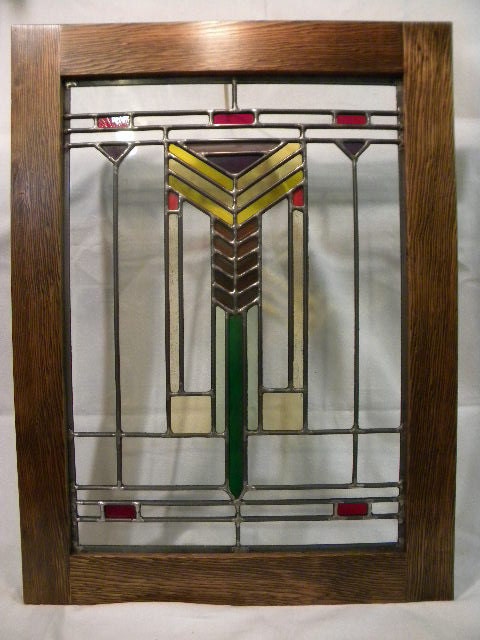 Mission Stained Glass Window by charlesartglass on Etsy