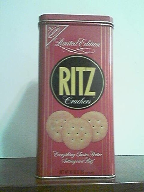 Ritz Cracker 1986 Limited Edition Tin ON SPECIAL