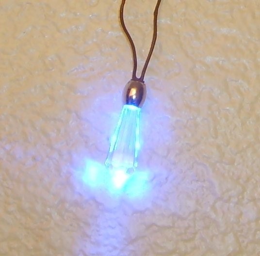Glowing Atlantis Crystal Necklace