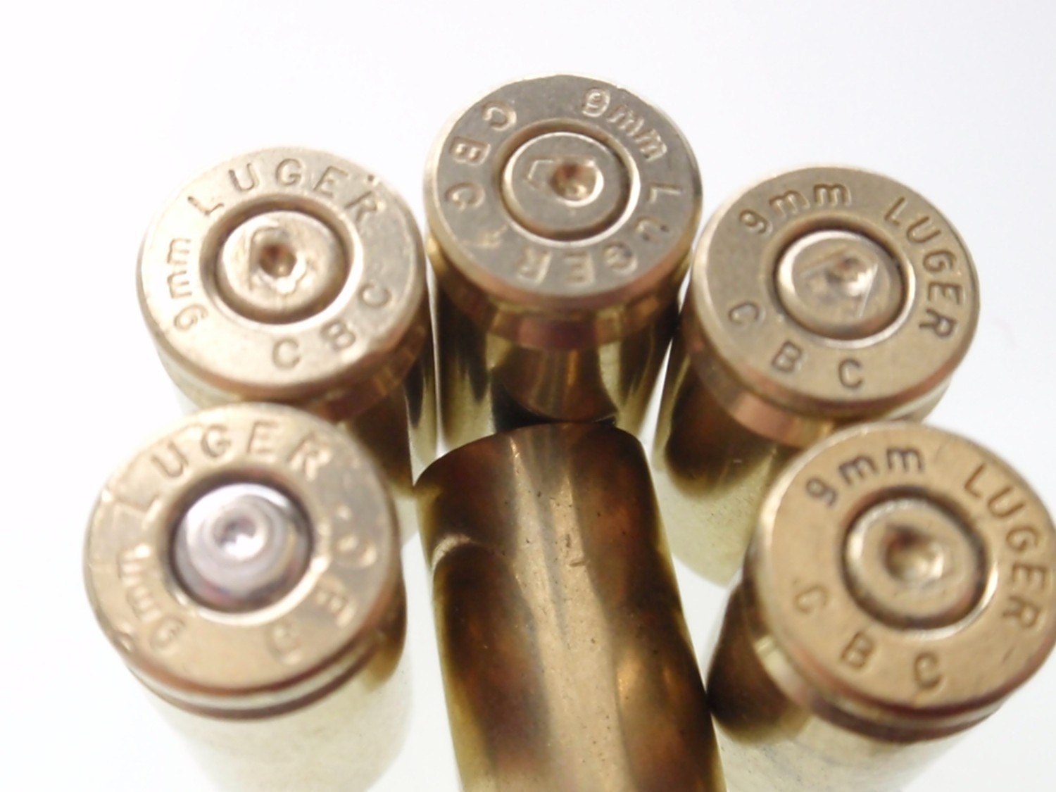 30 Mixed 9mm Empty Brass shells bullet casings by ArtifactsNRelics