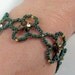 Four Leaf Clover Bracelet Pattern Beading Tutorial in PDF