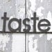 TASTE Word Sign Handmade Reclaimed Farm Steel
