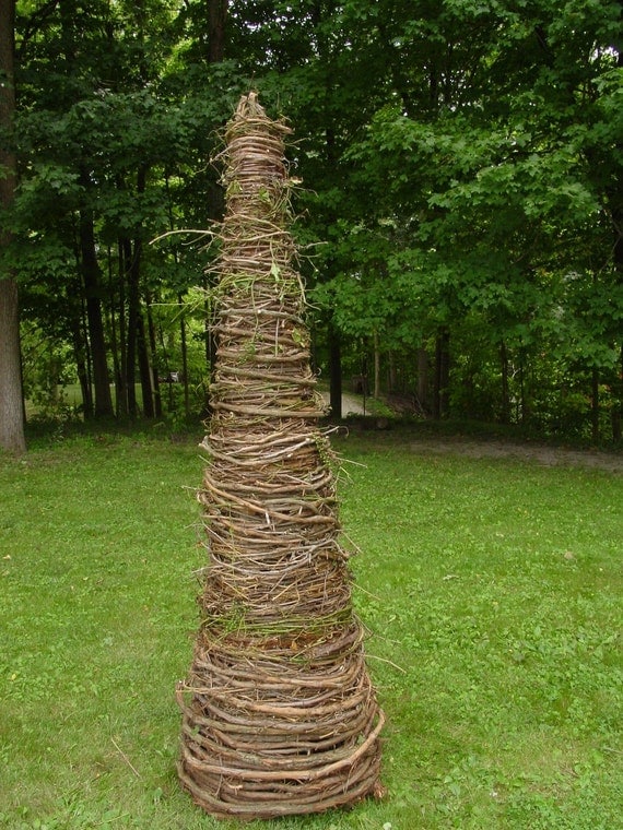 Items similar to 7 ft grapevine tree primitive rustic garden on Etsy