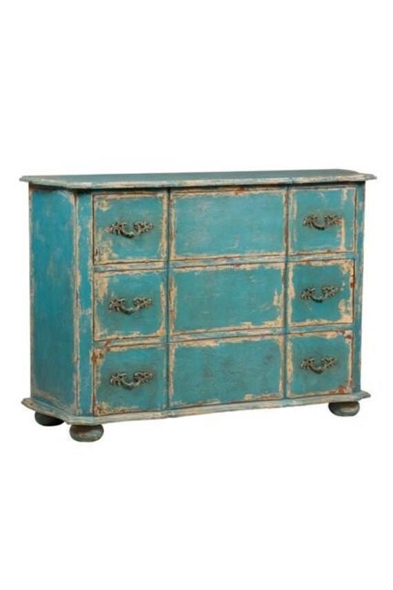 Items similar to Cyan Duchess Chest on Etsy