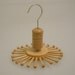 Vintage Wood Circular Scarf Belt Tie Hanger