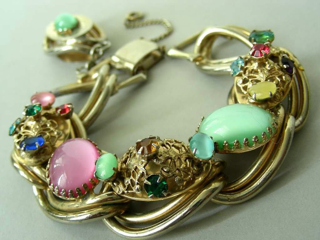 Chunky Kafin of New York Bracelet by Whiskerchew on Etsy