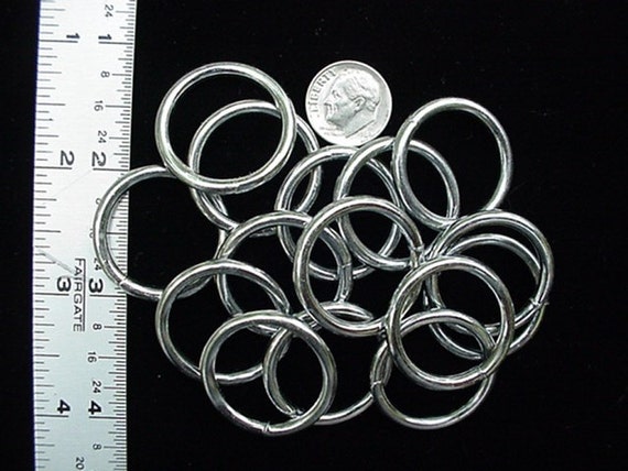 STEEL 0-RINGS Rings Nickel Plate 3/4 inch Id 100 pcs
