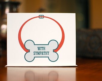 Dog bone cards | Etsy