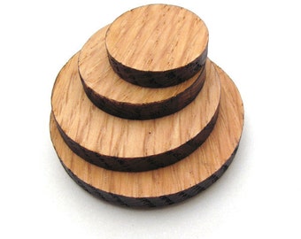 Wood circles | Etsy
