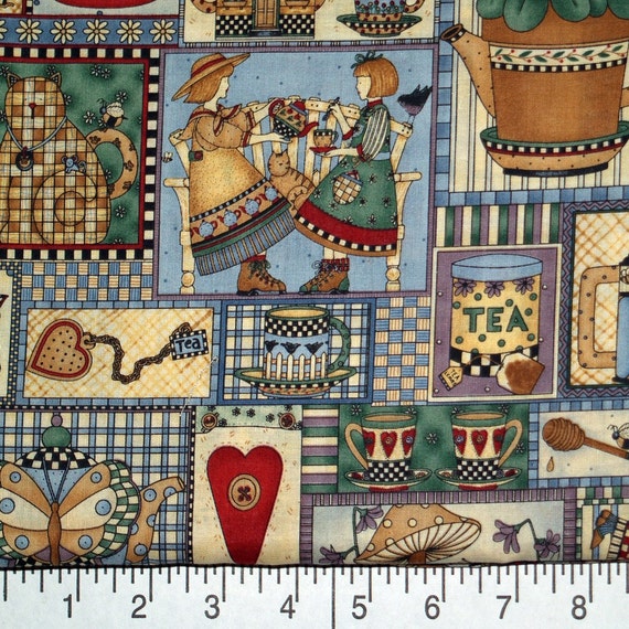 Debbie Mumm Teapot Patchwork