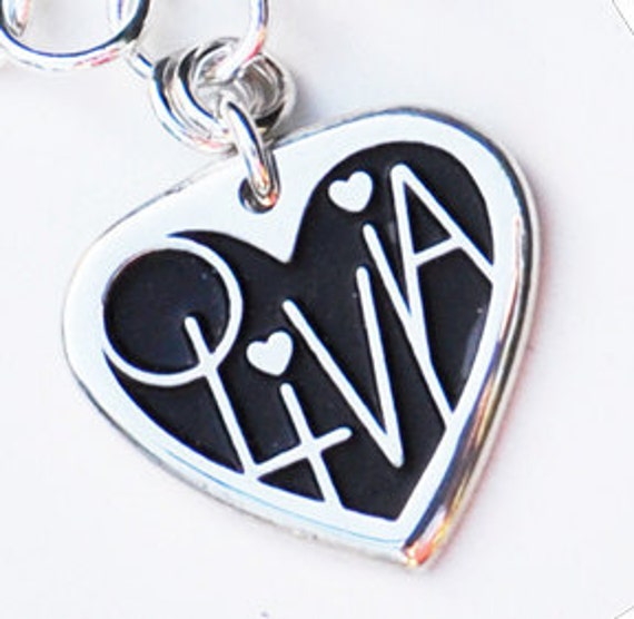 Items similar to Custom Lover's Heart Name-In-Heart Designs on Etsy