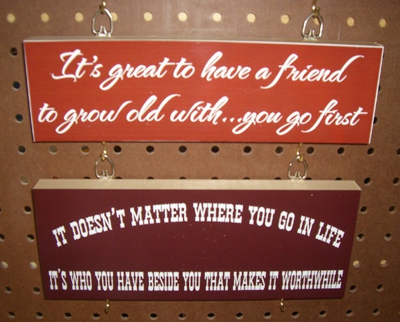 Items similar to New, plaques, funny sayings, key holder, ideal size ...