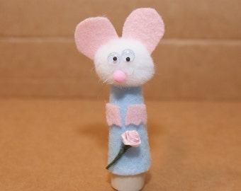 Mice finger puppets | Etsy