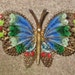 Come Fly With me Pretty Filigree Enamel 800 silver Butterfly