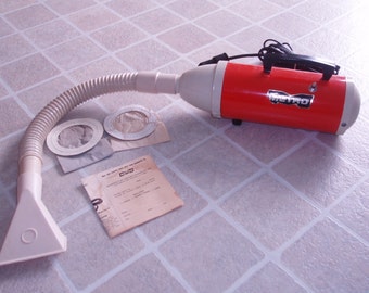 Vintage 12 volt hand held Vehicle Vacuum cleaner 1960's 1970's bright ...