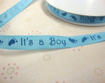 Blue gray ribbon | Etsy