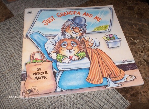 Just Grandpa and Me by Mercer Mayer 1985 Great Condition