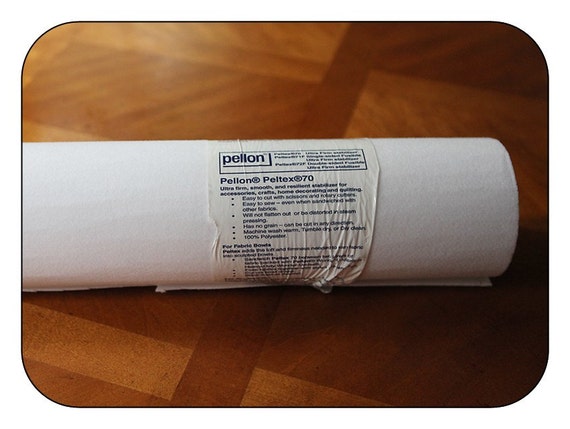 Pellon Peltex 72F Fabric Stabilizer by ThePinkPavilion on Etsy