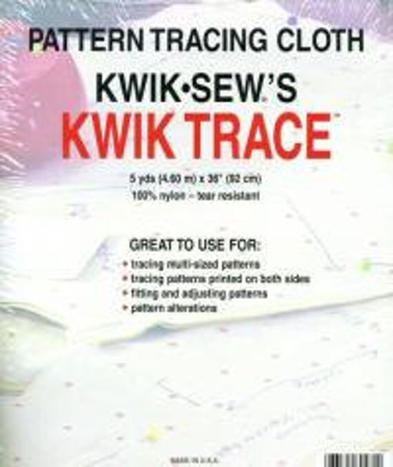 Kwik Sew Kwik Trace Pattern tracing cloth