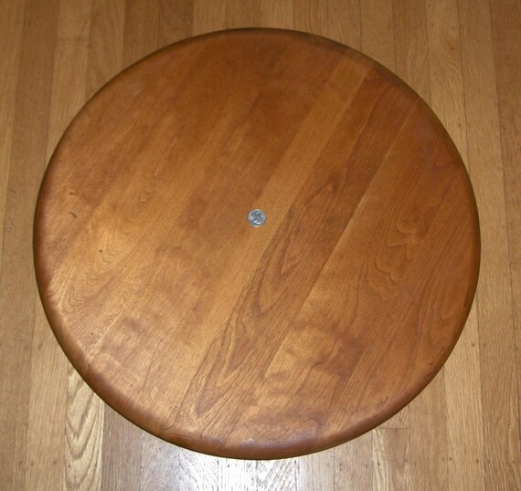 24 inch wide Lazy Susan / Lazysusan HandCrafted Wood
