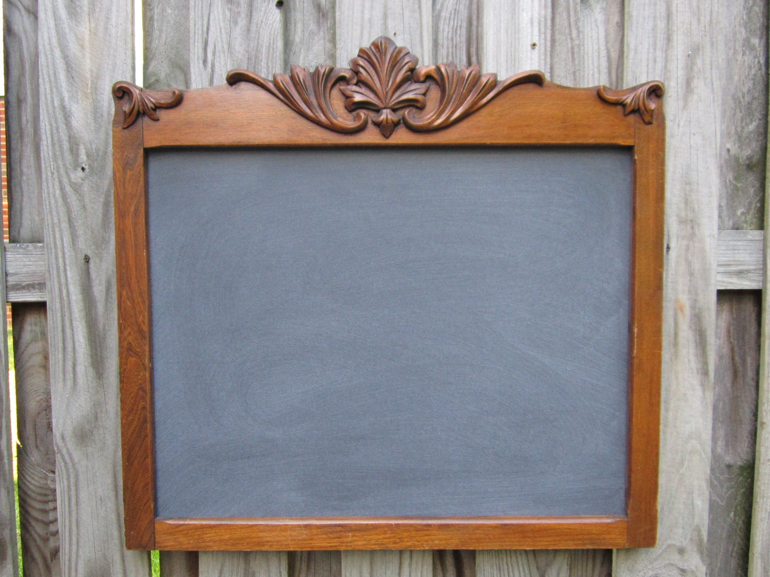 AMAZING ANTIQUE CHALKBOARD Rustic Chalk board Woodland Wedding