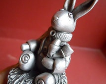 Popular items for pewter rabbit on Etsy