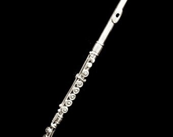 Silver flute | Etsy