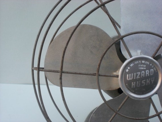 Vintage Wizard Husky Fan