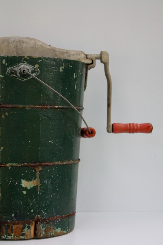 Antique Ice Cream Churn