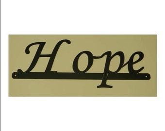Hope sign | Etsy