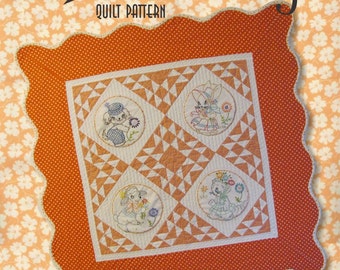 Scrappy Cat Quilt Pattern For cat lovers everywhere. This