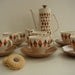 CHECKMATE COFFEE SET FROM EMPIRE PORCELAIN CO DESIGNED BY