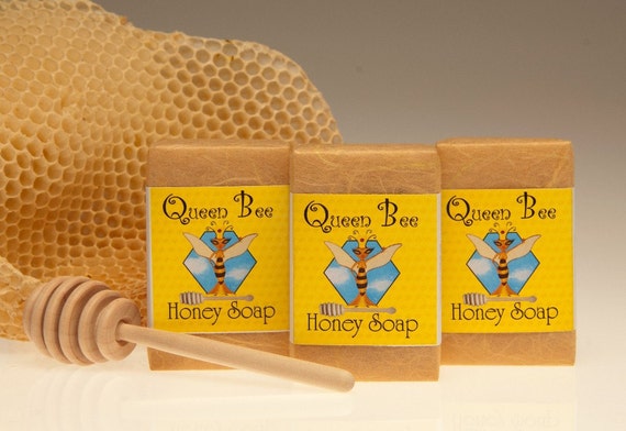 Honey soap by queen bee honey