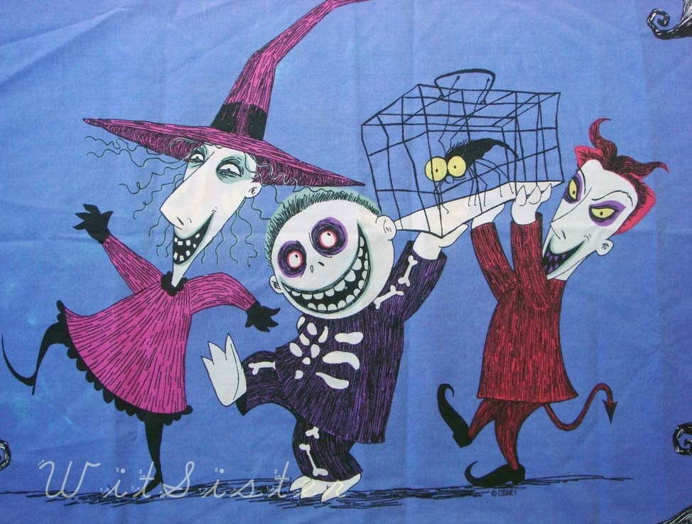 Oogie Boogie Boys Nightmare Before Christmas PILLOWCASE NBX