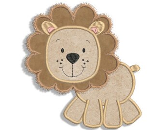 Lion applique | Etsy