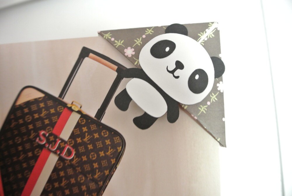 Panda Corner Bookmark Panda Corner Bookmark